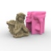 MOLD Praying Angel Statue Wings Succulent Plant Pot Mould Home Decor ...