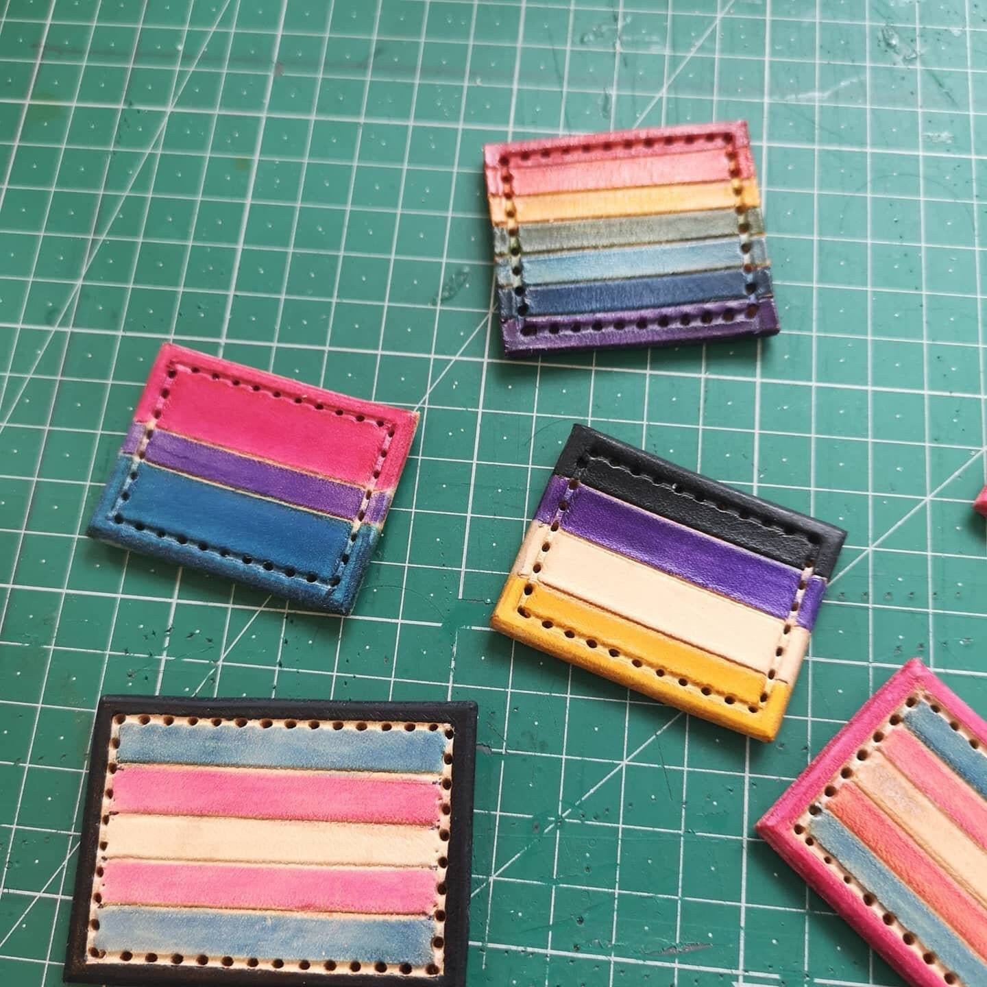 Leather LGBTQIA Pride Patches - Etsy
