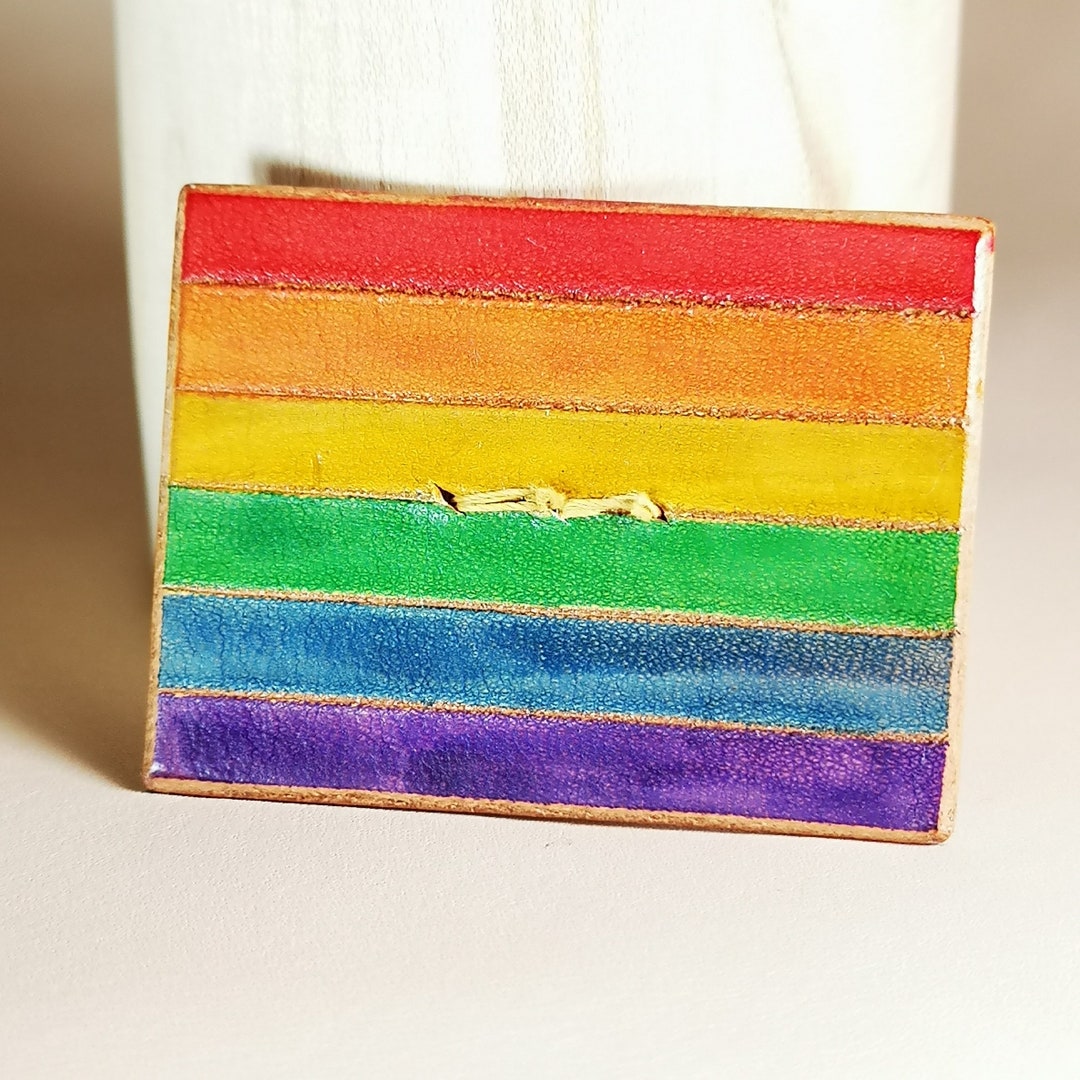 Leather LGBTQIA Pride Patches - Etsy