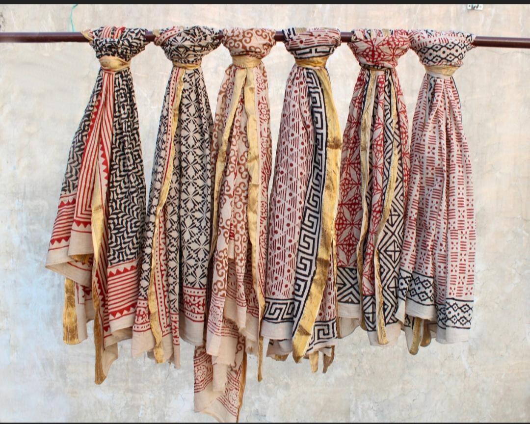 5 Pics Set Indian Cotton Sarong, Decorative Handmade Cotton, Beach ...