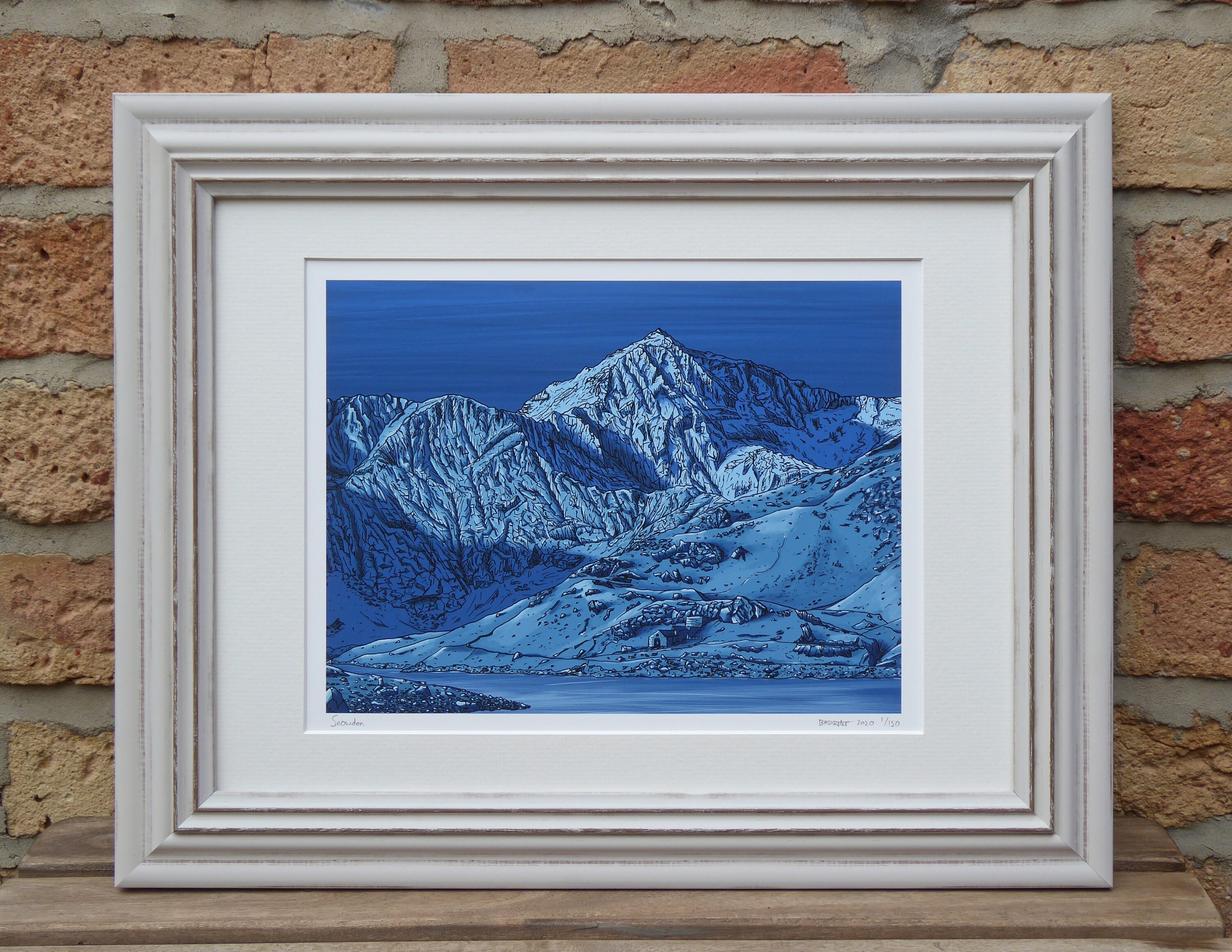 Snowdon, Wales Limited Edition Mounted Giclée Print - Etsy
