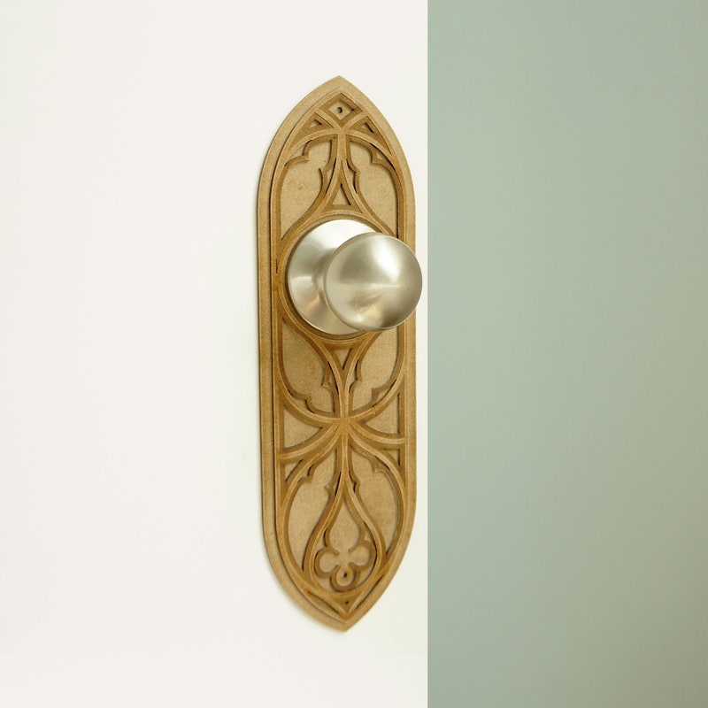 Victorian Doorknob and Plate - Etsy UK