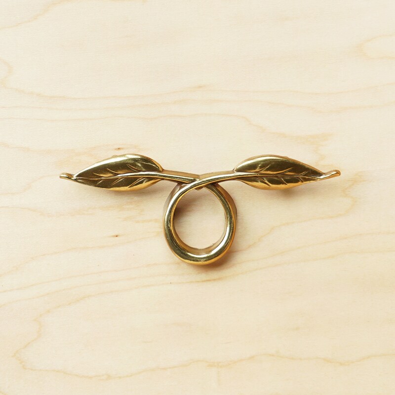 Leaf Drawer Pulls - Etsy