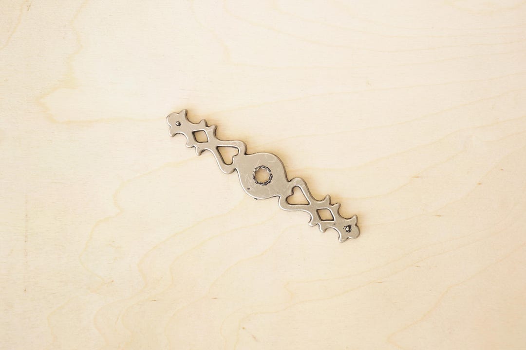 4 3/4" BACKPLATE | Silver Vintage Style Backplate, ILCO Brass Company ...
