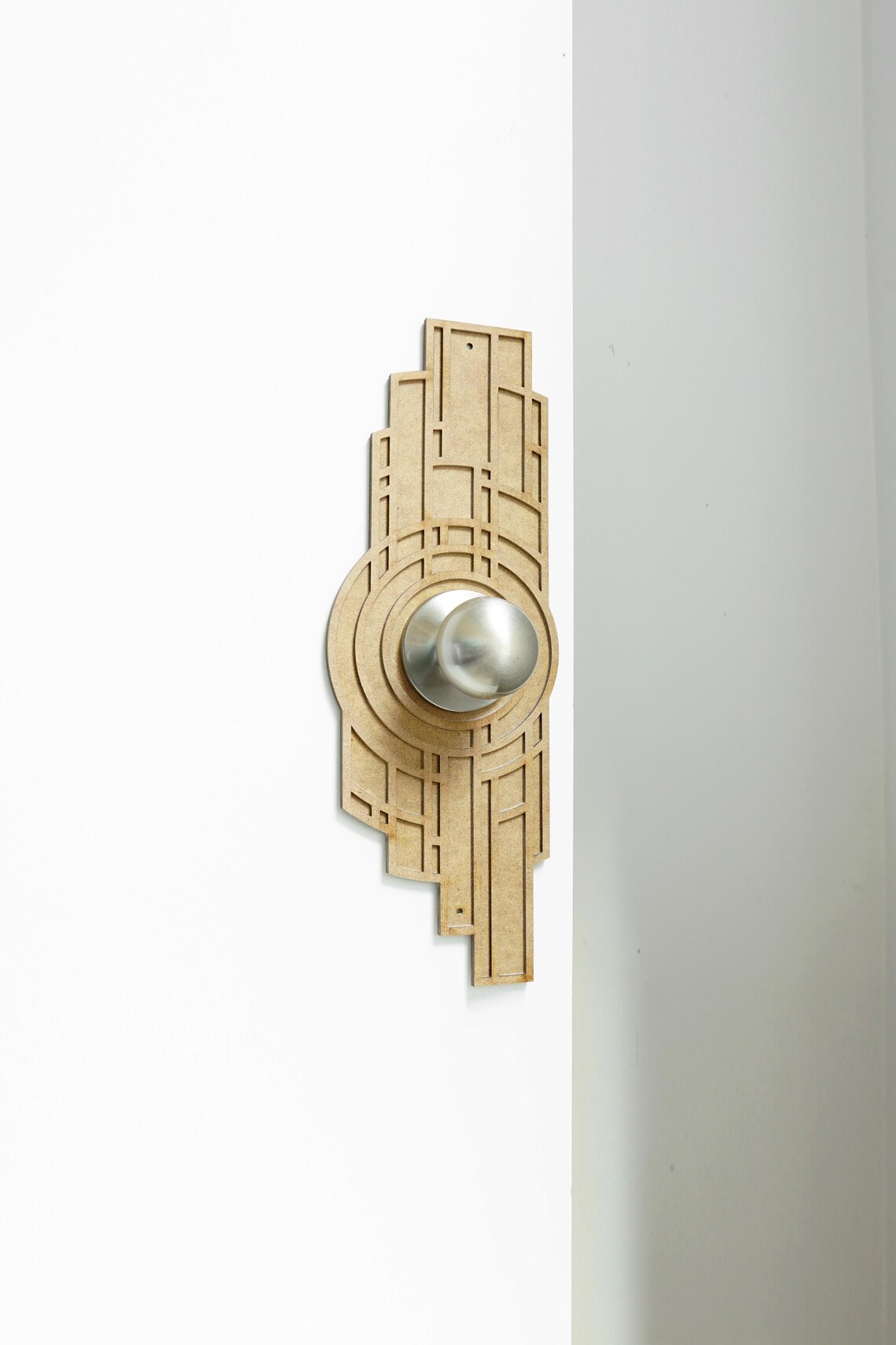 ORBIT - Modern, Art Deco | Decorative Door Knob Backplate, Interior ...