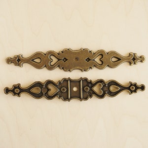 6 3/4" BACKPLATE | Vintage Style Backplate, Decorative Hardware ...