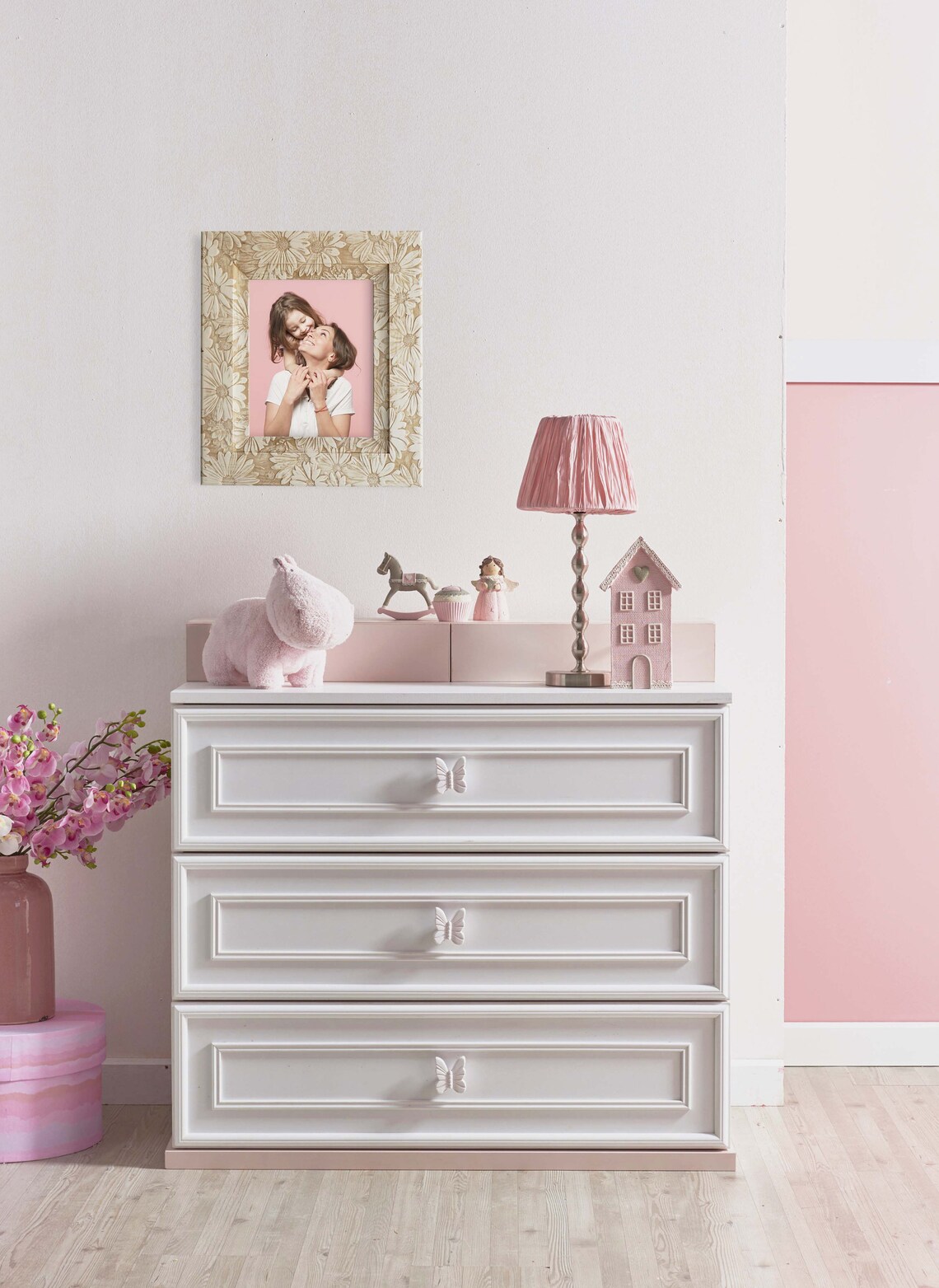 DAISY Designer Picture Frame Solid Wood Frame DIY Picture - Etsy UK