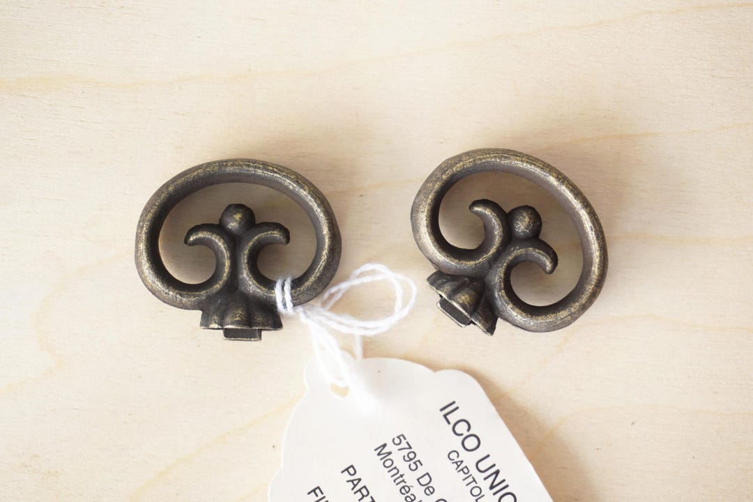 KEY PULL | Gold, Vintage Mock Key Pull for Use With Backplate, ILCO ...