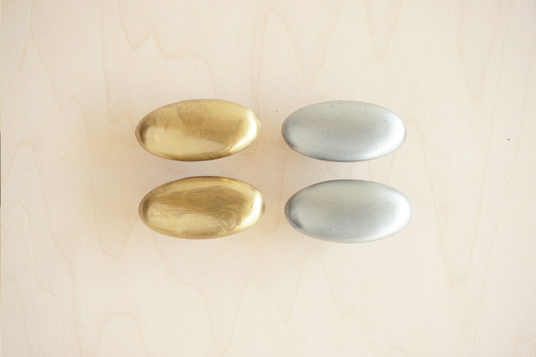 2" OVAL Knob | Set of 2 Oval Knobs - Retro Decorative Hardware, Vintage ...