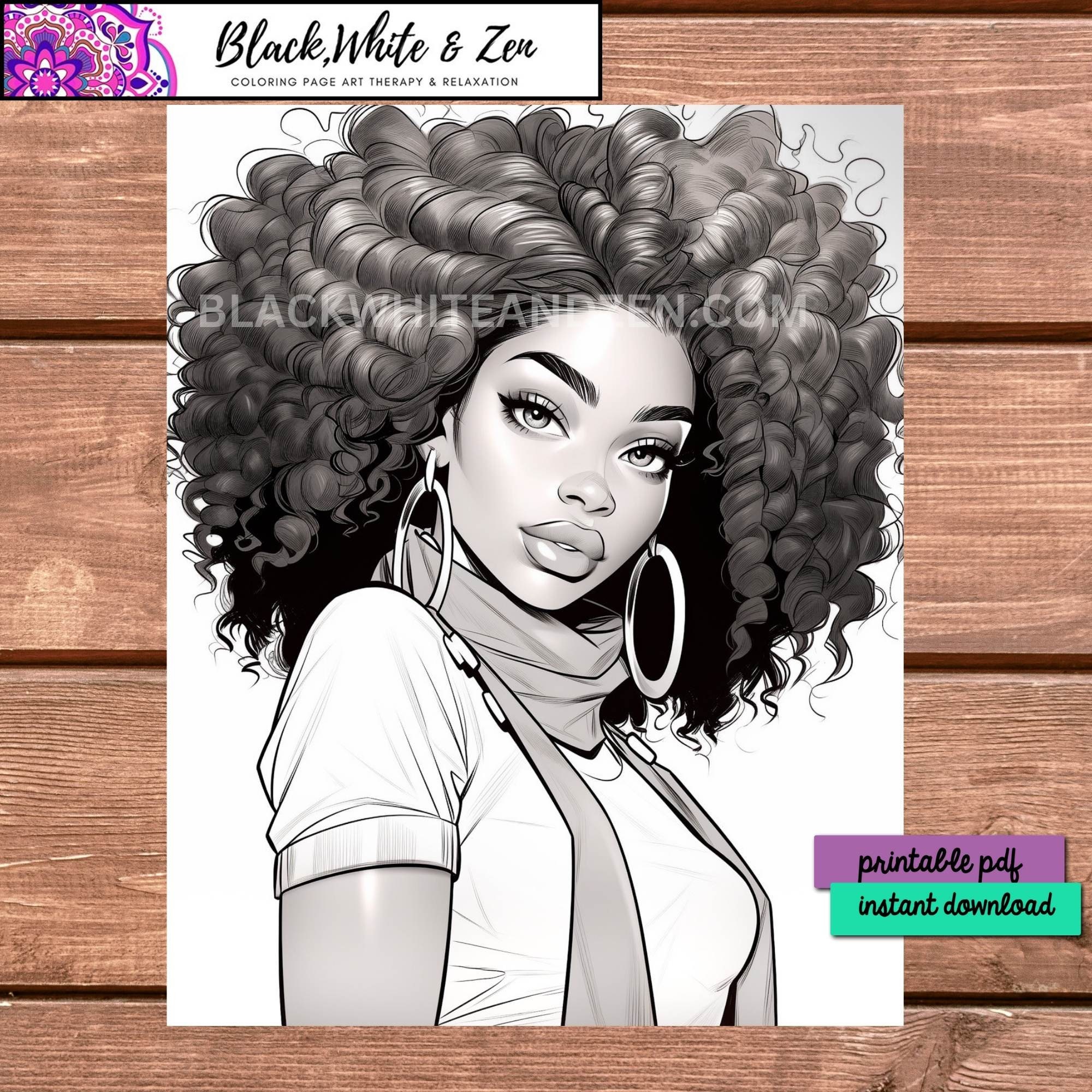 Delores in the 80s! Full Lips and the Fluffiest Hair - Black Woman ...