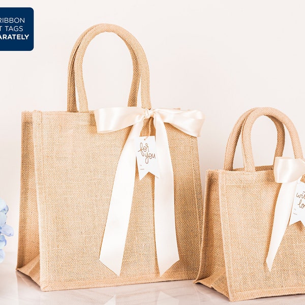 Jute Tote Bag - Etsy