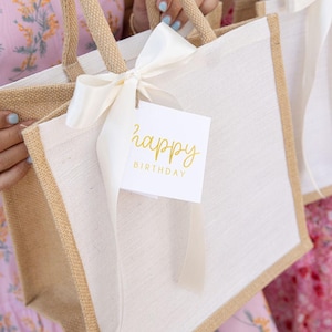 Reusable Gift Bags, Eco-friendly Gift Bags, Burlap Gift Bags, Jute ...