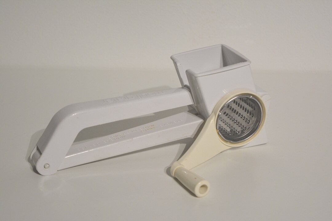 Vintage White and Red Moulinex Mouli Grater Cheese Grater Made in ...