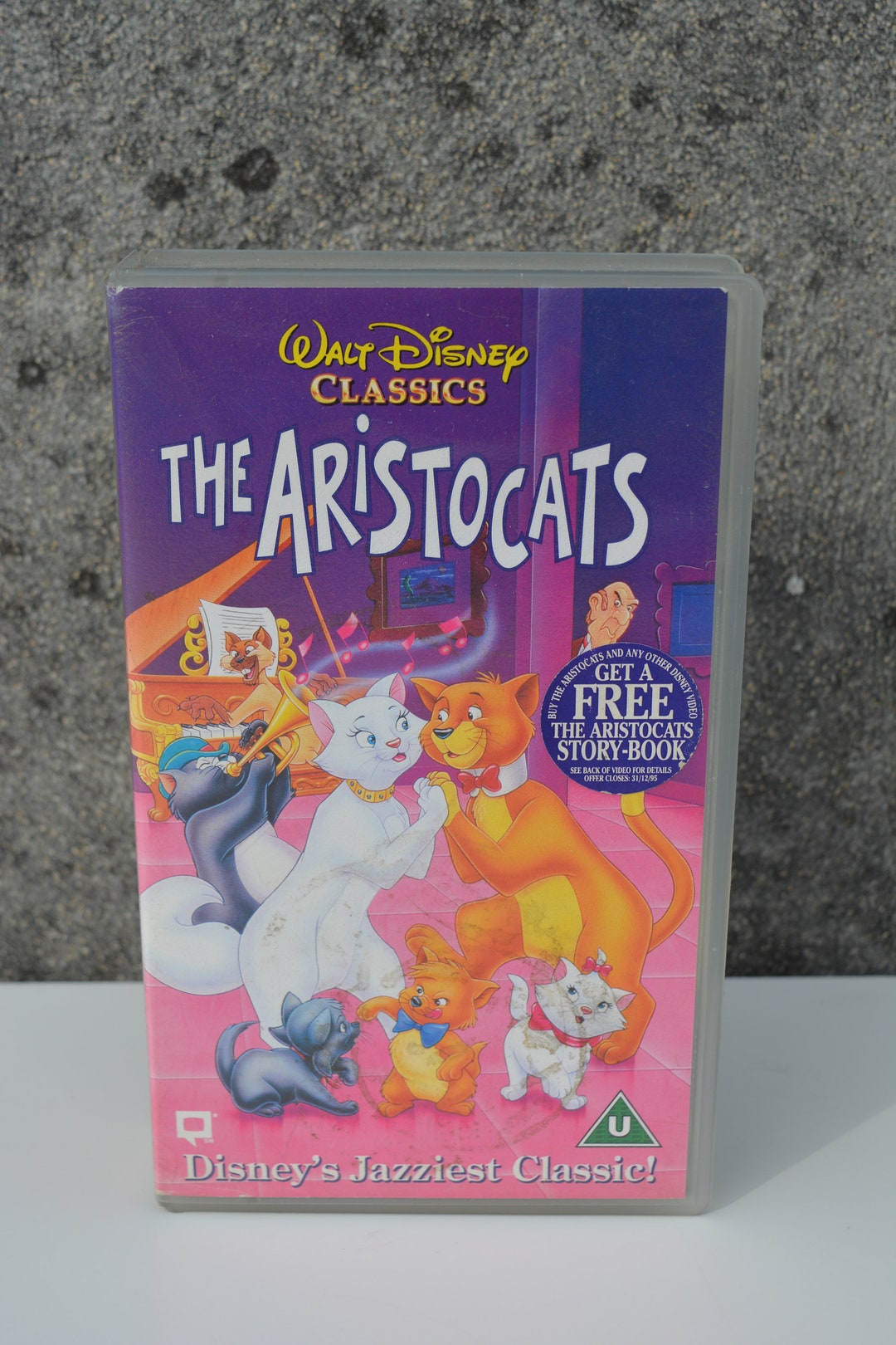 Vintage VHS Disney Film the Aristocats - Etsy