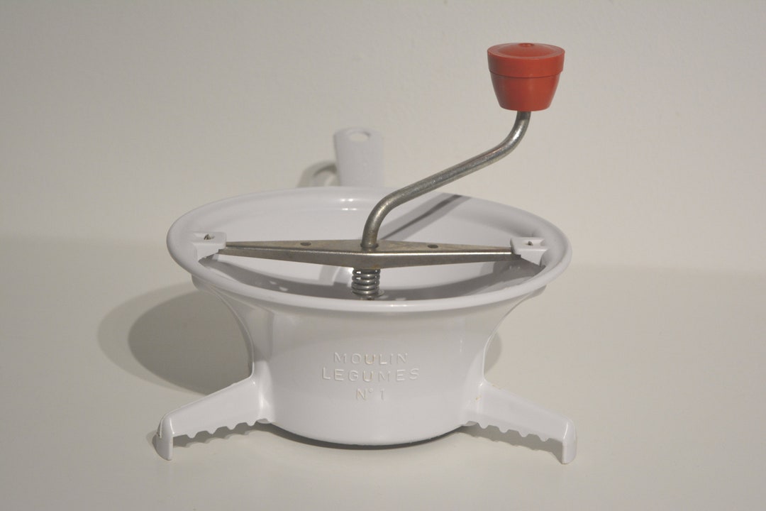 Vintage White and Red Moulinex Légumes No 1 Vegetable Grinder / Moulin ...