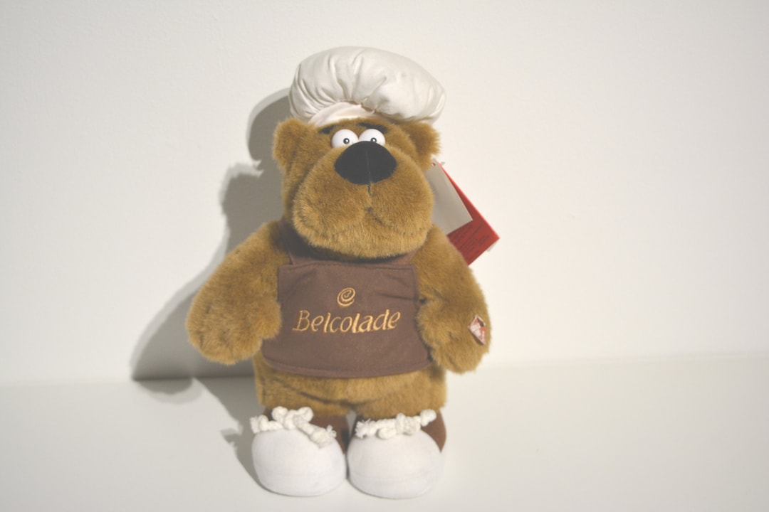 Talking Sid Bear Plush 'I Looove Chocolate' With Belcolade Belgian ...