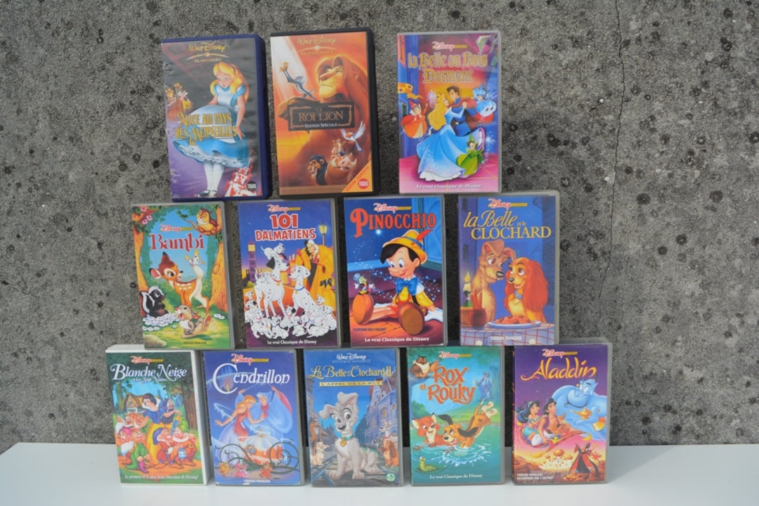 Lot of Vintage VHS Disney-films VERSIONS FRANCAISES - Etsy