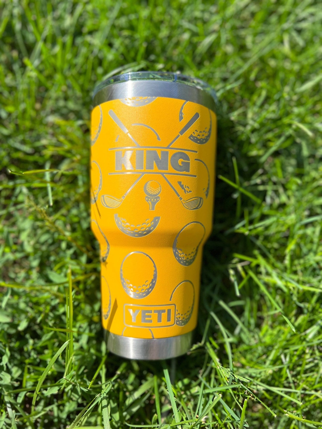 30 Oz YETI Engraved Custom Golf Tumbler - Etsy