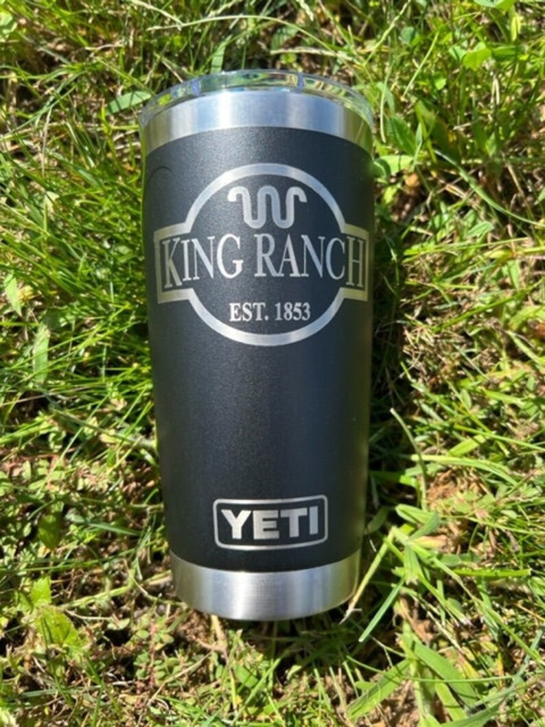 20 Oz Engraved King Ranch Logo Yeti Tumbler - Etsy