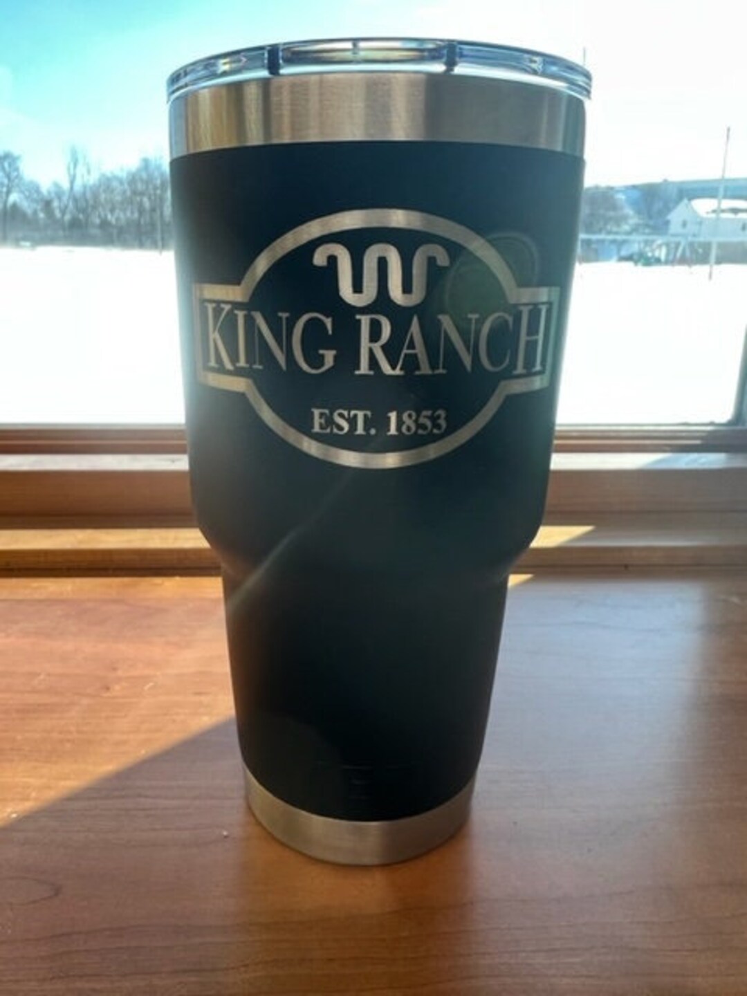 30 Oz Engraved King Ranch Logo Yeti Tumbler - Etsy