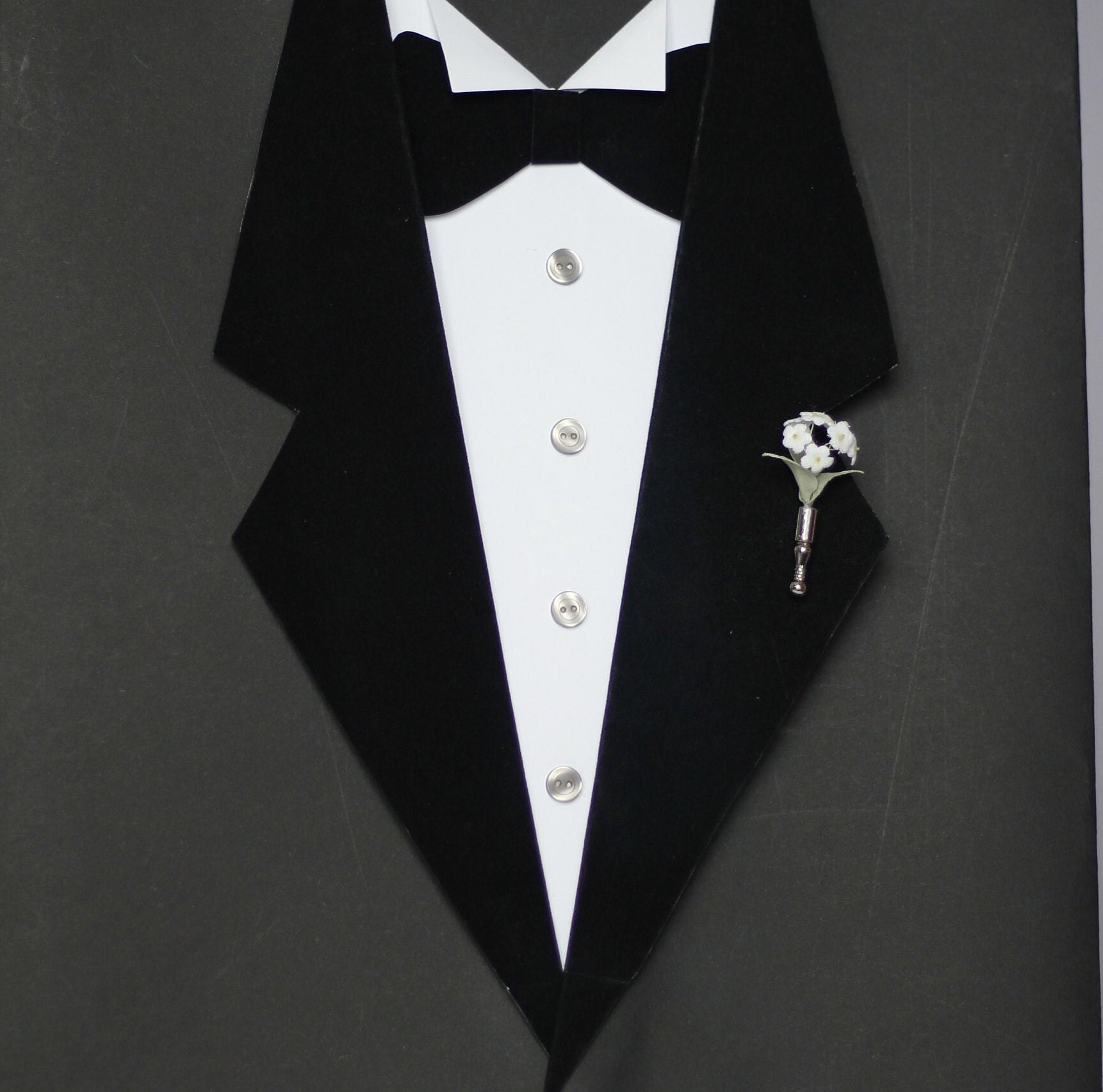 Poirot Lapel Pin Tussie Mussie Pin White Boutonniere Tiny Pin - Etsy