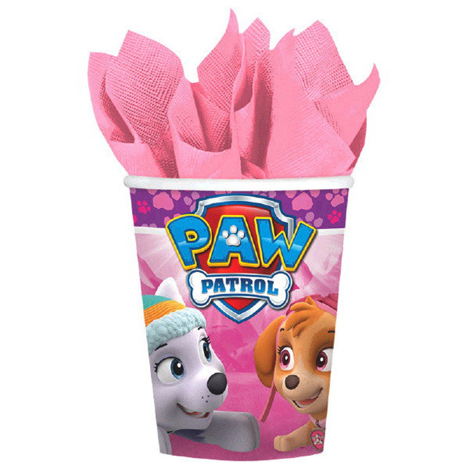 PINK Paw Patrol Party Supplies - Etsy