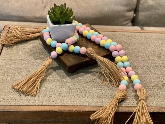 Easter Rolling Pins Easter Tiered Tray Décor Spring Tiered - Etsy