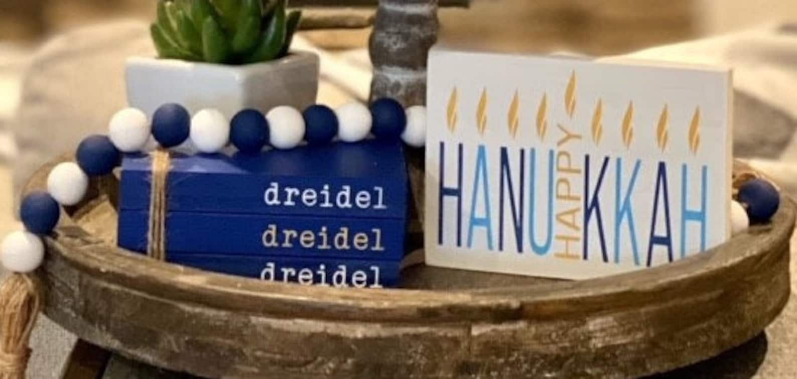 Hanukkah Decor-hanukkah Signs-happy Hanukkah-hanukkah Decorations ...