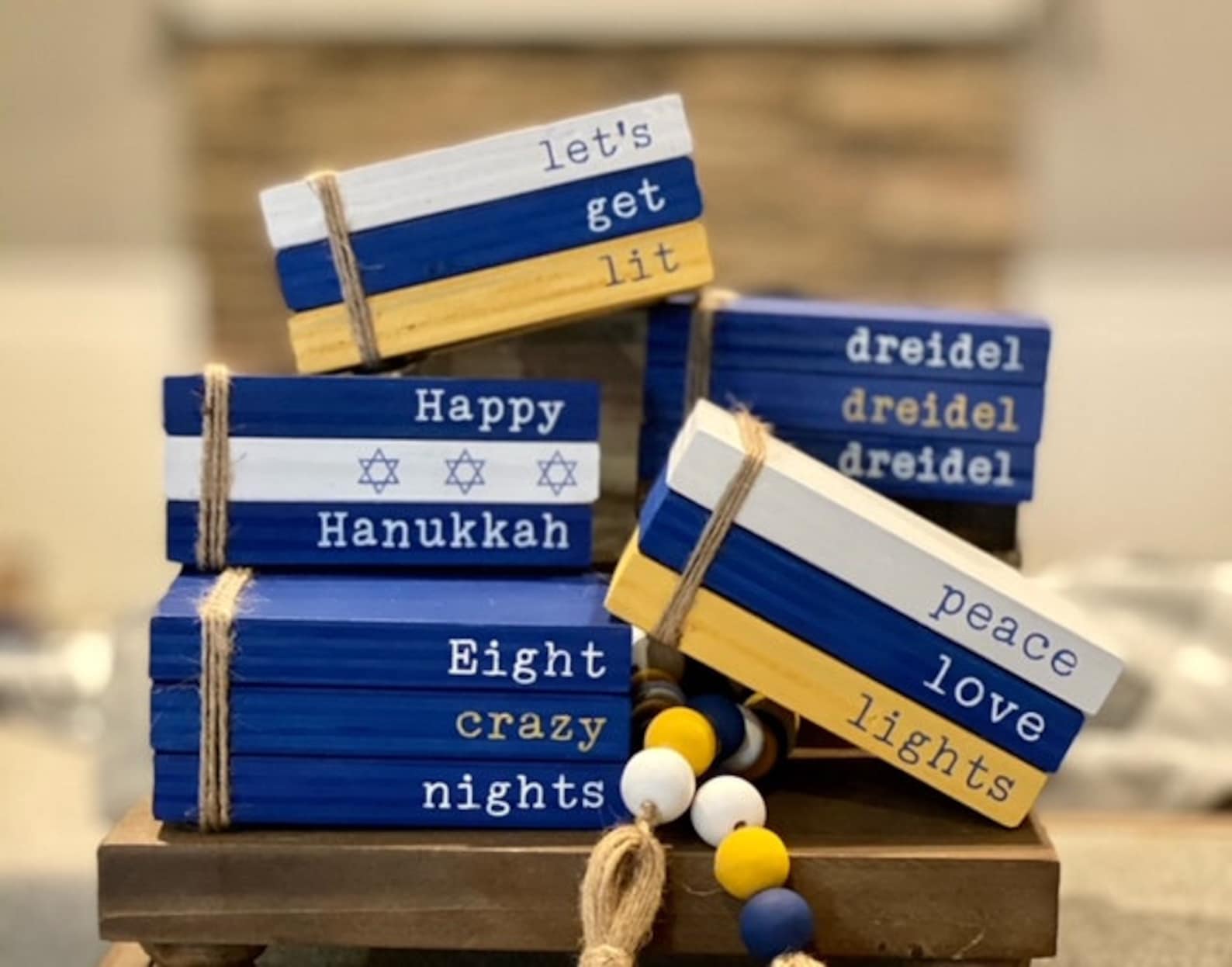 Hanukkah Book Stacks Hanukkah Book Bundles Book Stacks - Etsy