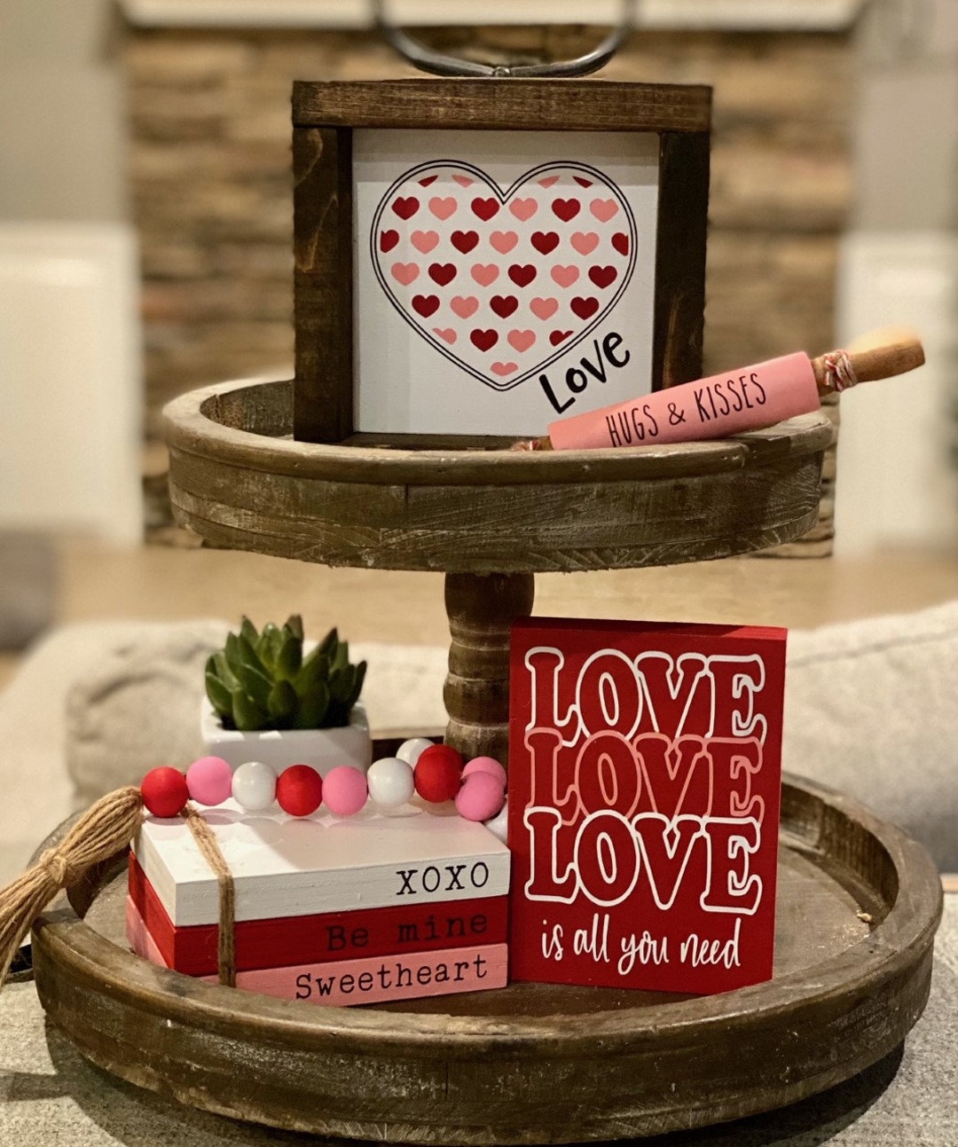 Valentine's Day Complete Set Valentine Book Stack - Etsy