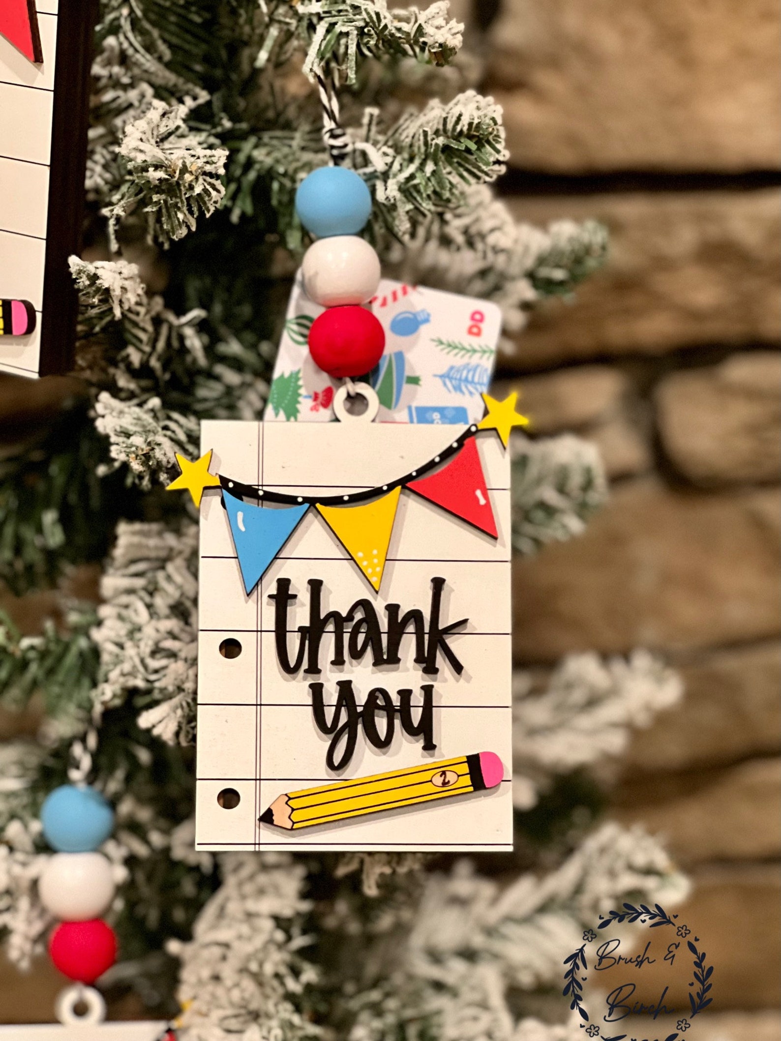 Teacher Gift Teacher Gift Card Holder Teacher Christmas - Etsy