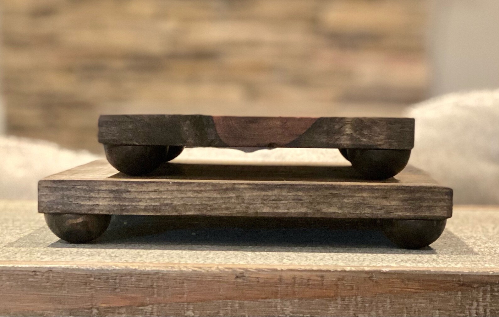 Wood Risers Tiered Tray Decor Wood Stand Kitchen - Etsy