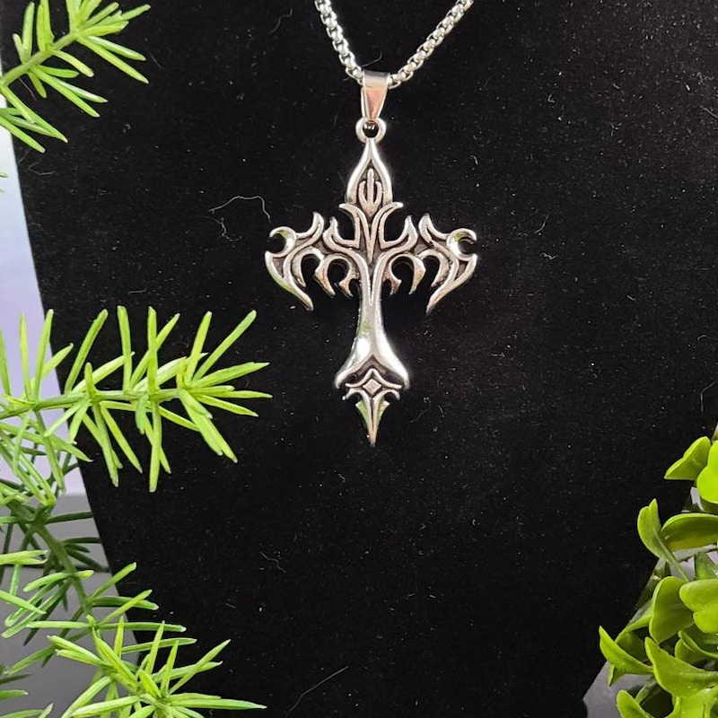 Flaming Cross - Etsy
