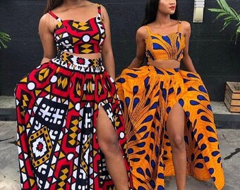African Two Piece - Etsy