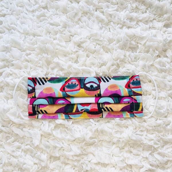 Abstract Face Mask - Etsy