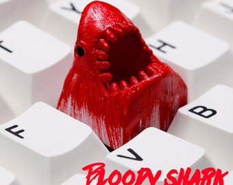 Shark Key Cap - Etsy