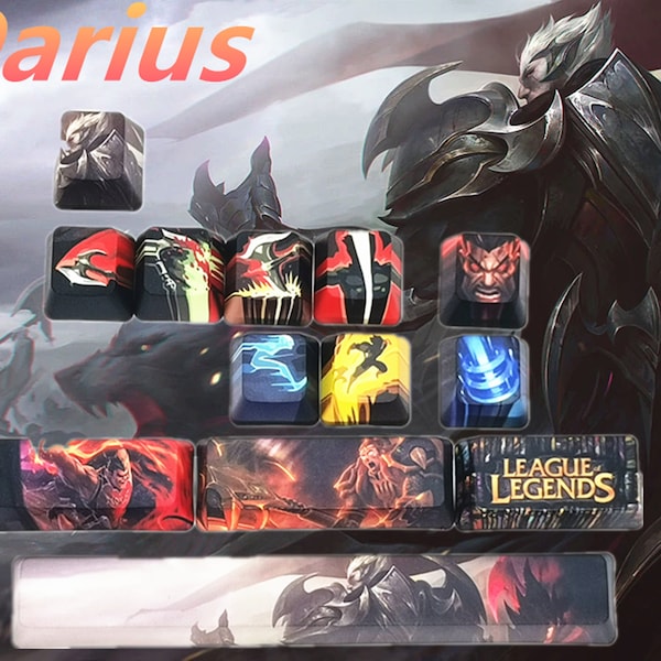 League of Legends Keycaps - Etsy