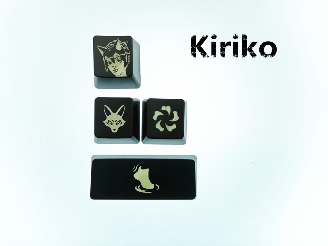 Kiriko,overwatch OW Custom Backlit Keycap,character Ability Game Skill ...