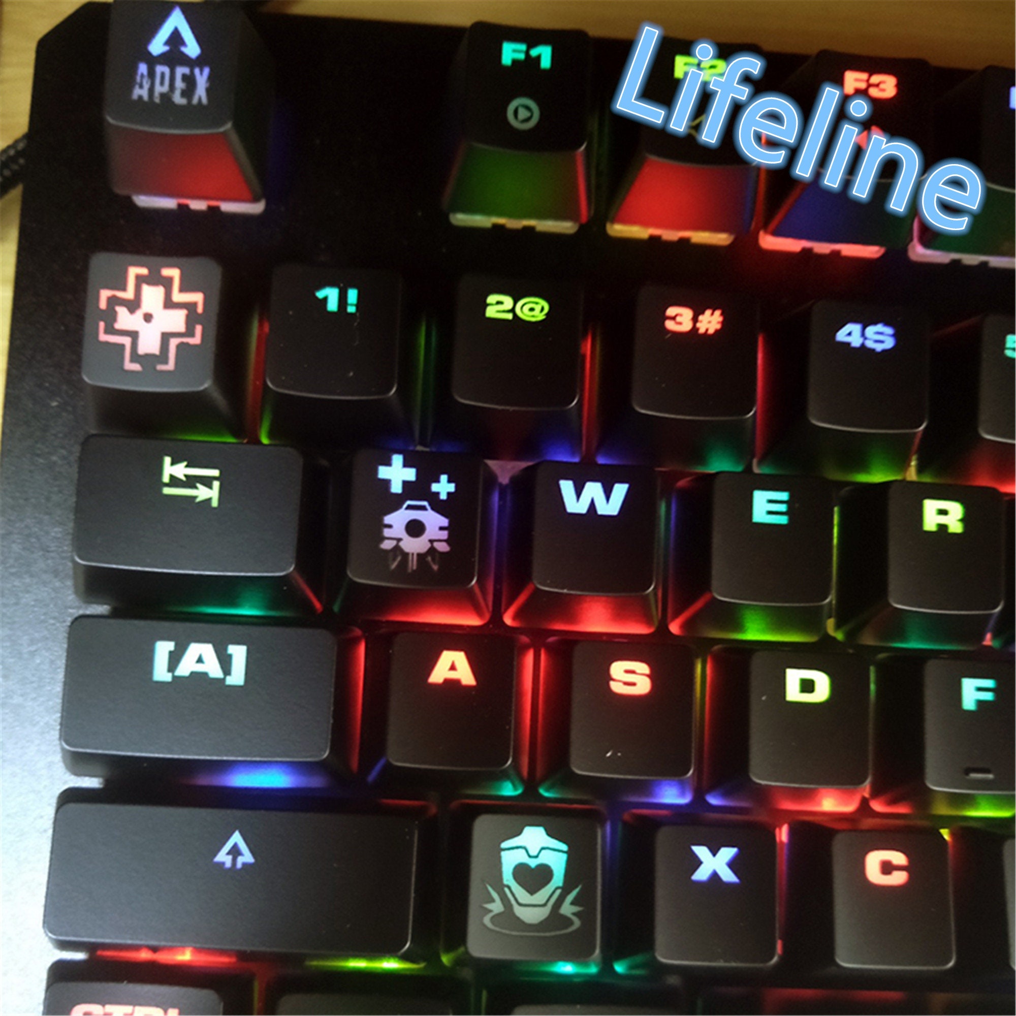 Apex Legends Backlit Custom Keycap Hero Ability Game Skill | Etsy