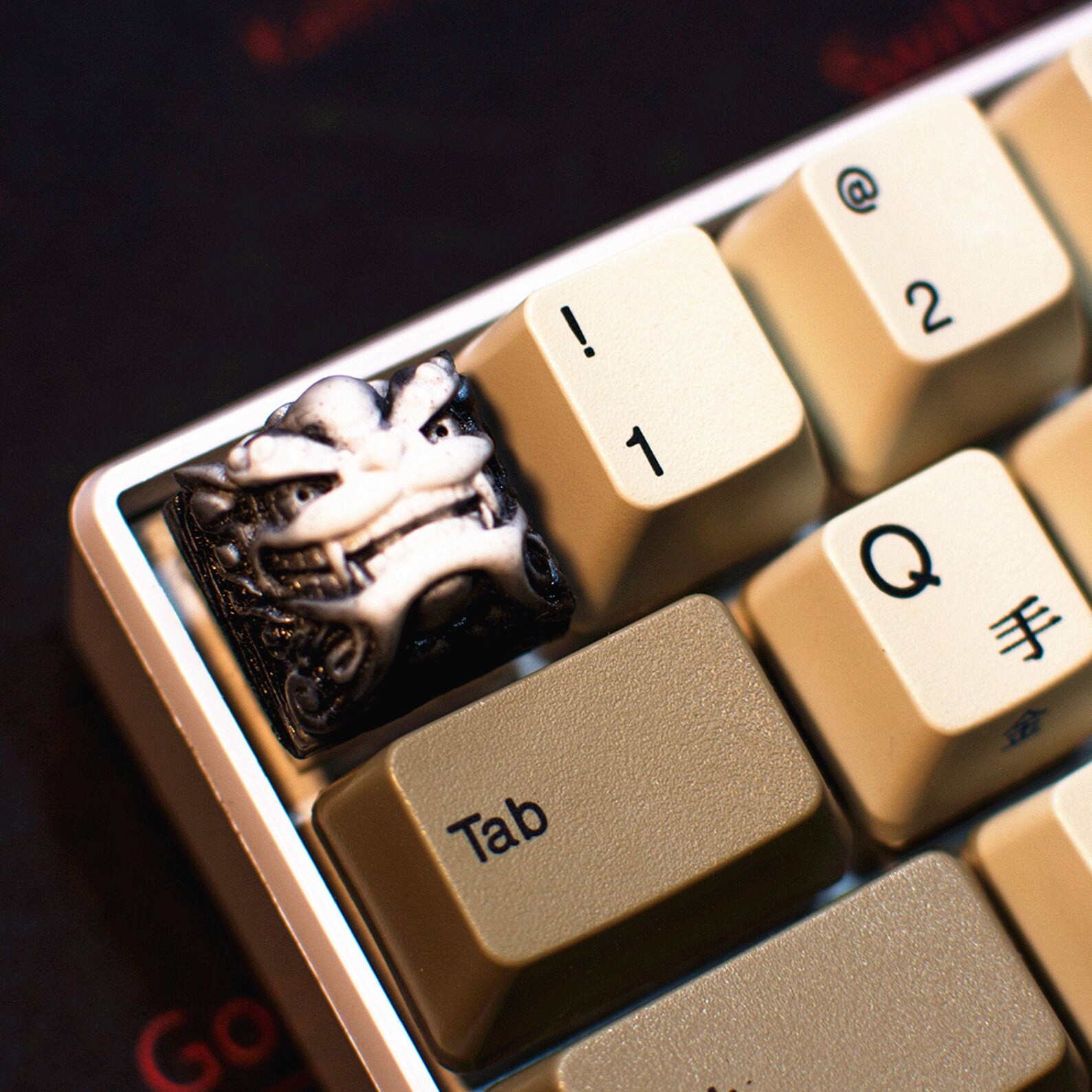 Handmade Lion Resin Artisan Keycap R4/ESC Key Cap OEM for All - Etsy