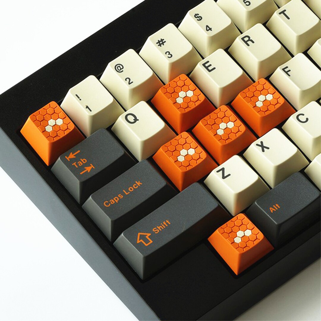 Custom Anti Skid Keycaps,carbon Style Artisan Resin Keycaps Set,cherry ...