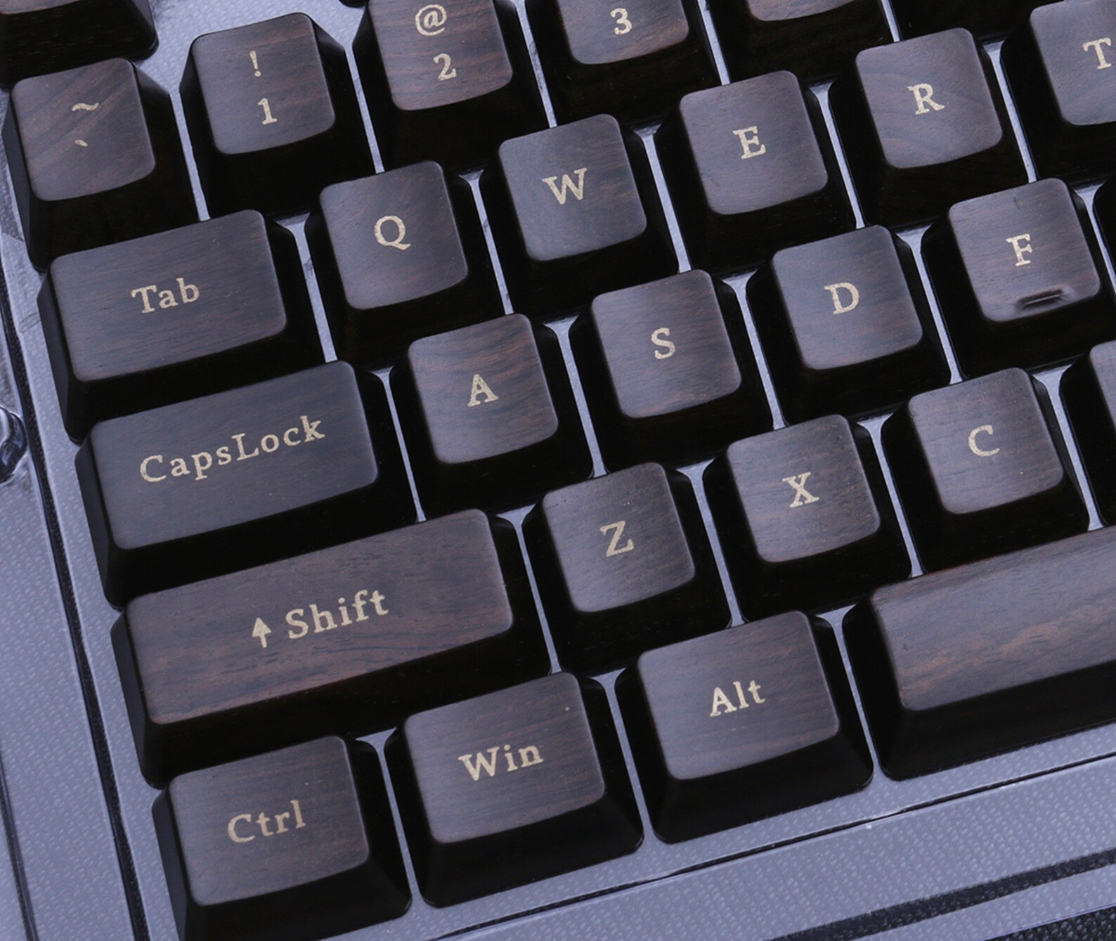 Pure Ebony Solid Wood Keycap Handmade Engraved Artisan Keycaps | Etsy