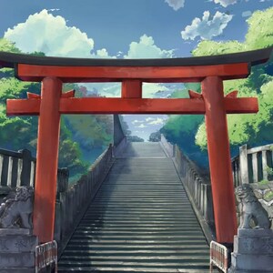 Handmade Japanese Shrine Gate Backlit Resin Artisan Keycap - Etsy