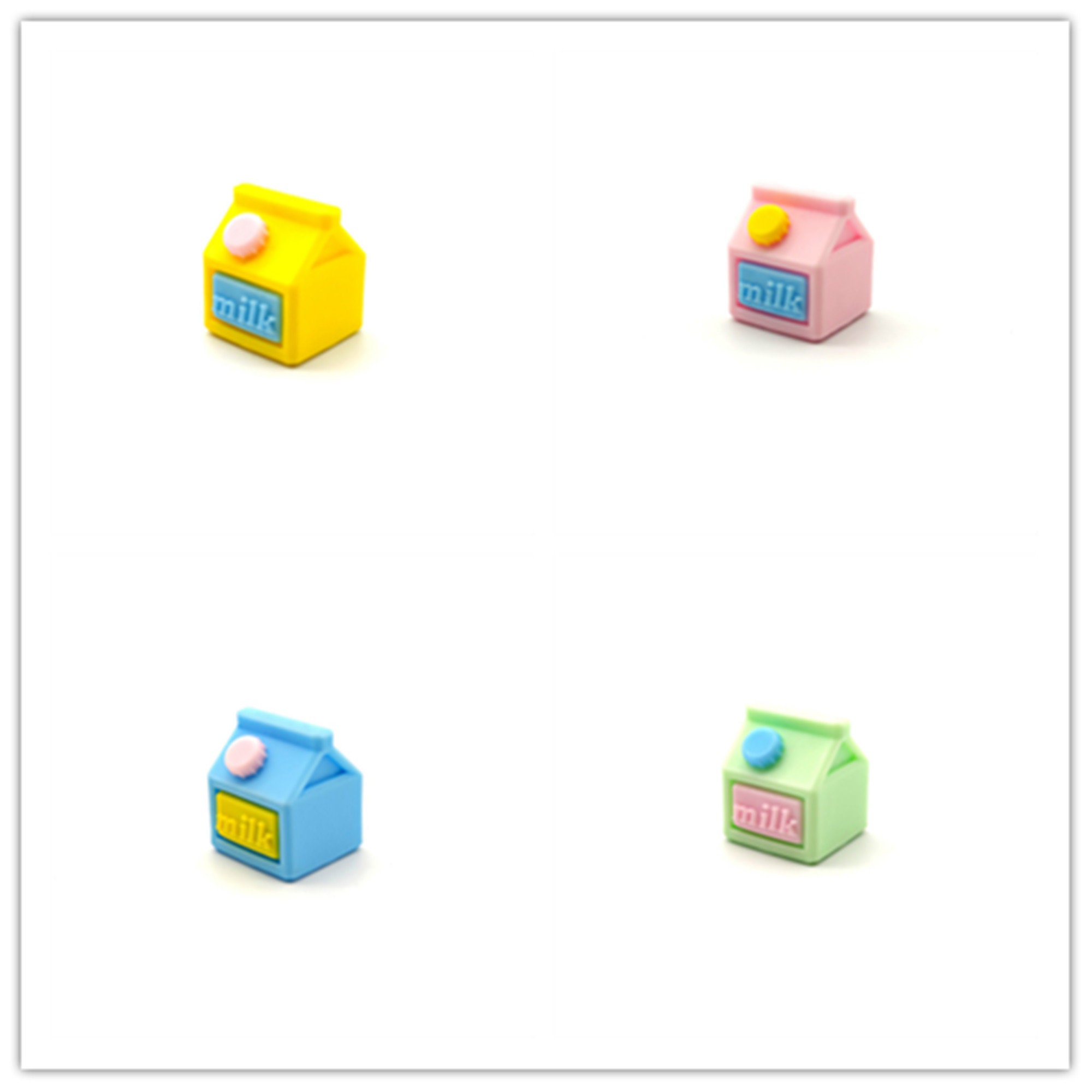 Handmade A Bottle of Milk Keycap Cute 1u Resin Artisan Keycaps | Etsy