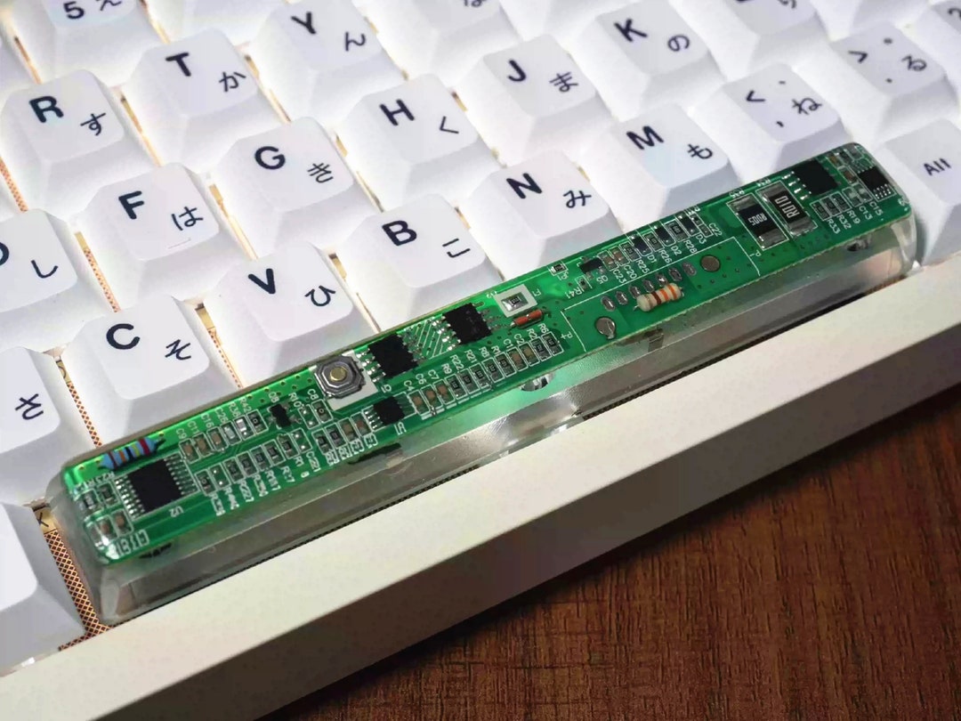 Circuit Board Spacebar Keycap,custom Artisan Resin & Metal Keycaps,esc ...