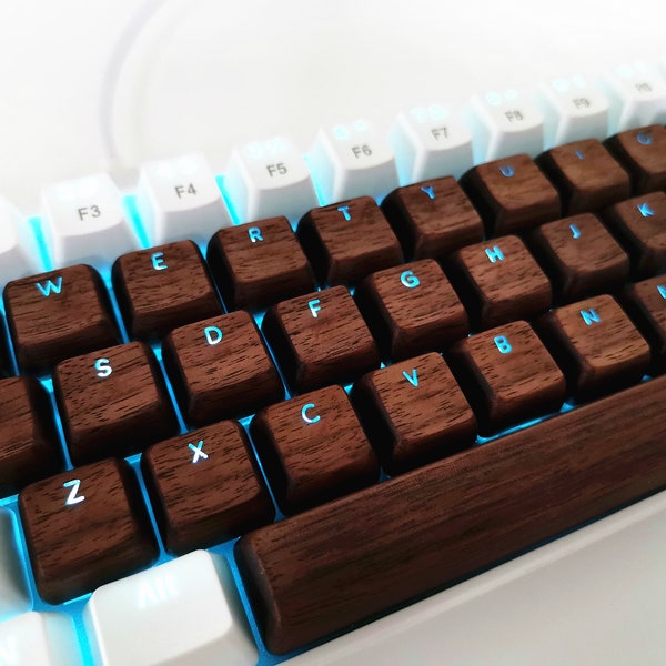 Wooden Keycaps - Etsy