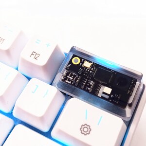 Handmade Circuit Board Resin & Metal Artisan Keycap, Custom R4/esc ...