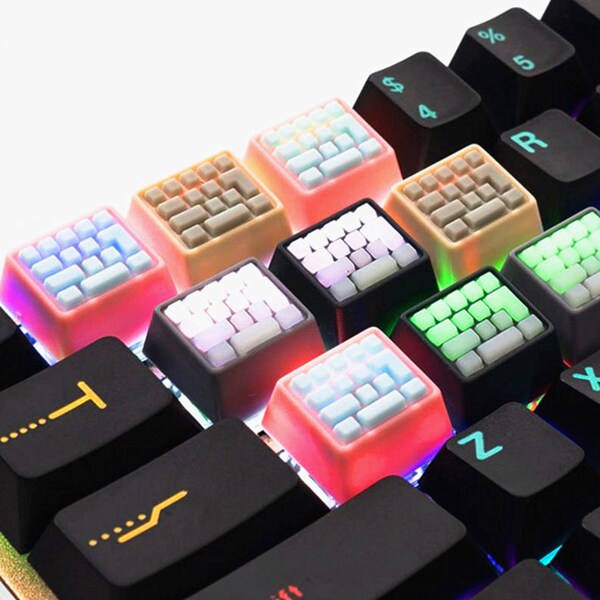 Mini Keyboard Keycaps Set - Etsy