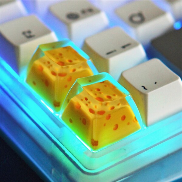 Mechanical Cheese Keycaps - Etsy