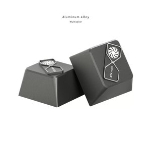 RTX 4090 Video Card Metal Keycaps,aluminum Alloy Artisan Key Cap ...